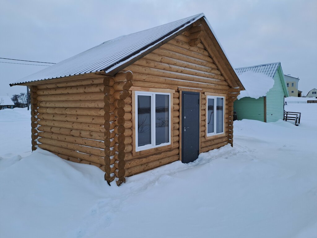 Deniz ve nehir iskeleleri Речной павильон, Nenets özerk okrugu, foto