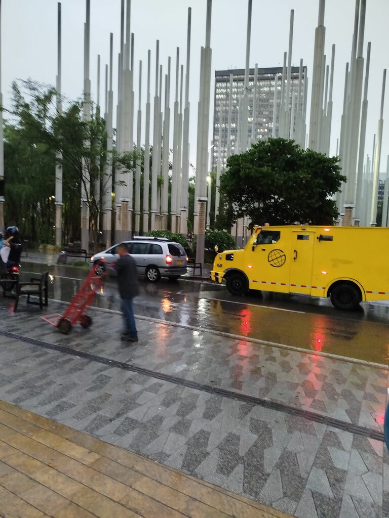 Kahve dükkanları Shopping Center Gran Plaza, Medellin, foto