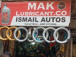 Mak lubricant. co Ismail Autos (Province of Sindh, Karachi, Defence Housing Authority, Gizri Village, Zaman Road), yağlama ürünleri  Karaçi'den