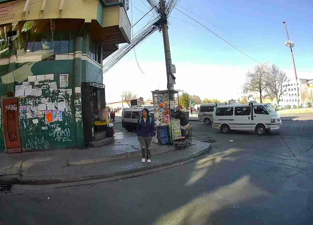 Gazete bayi Kiosks, La Paz, foto