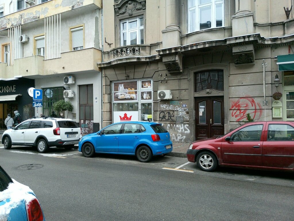 Gıda pazarı Kruna komerc, Belgrad, foto