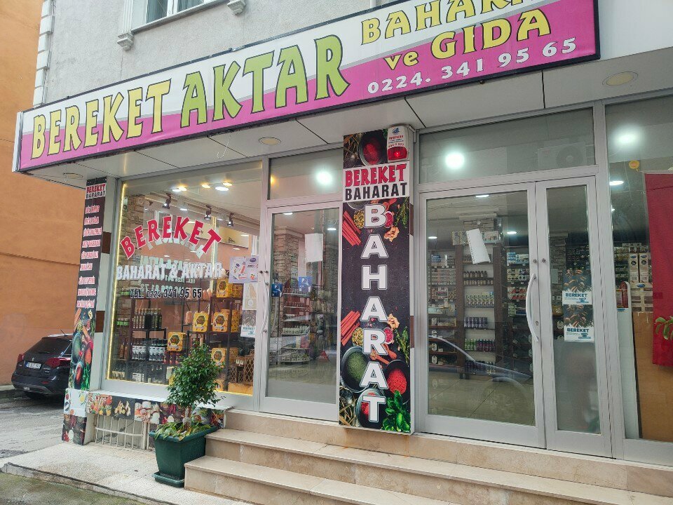 Gıda malzemeleri ve baharatlar Bereket Aktar, Bursa, foto
