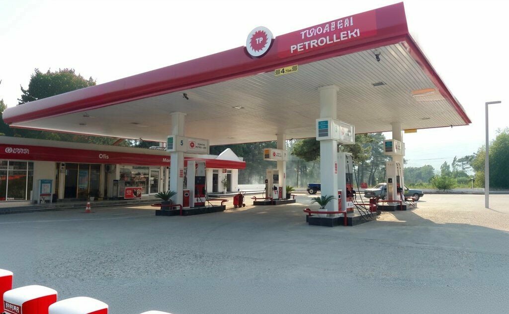 Benzin istasyonu Lukoil, Finike, foto