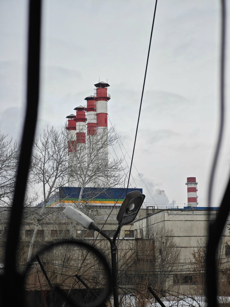 Elektrik santrali Чгрэс, Çeliabinsk, foto