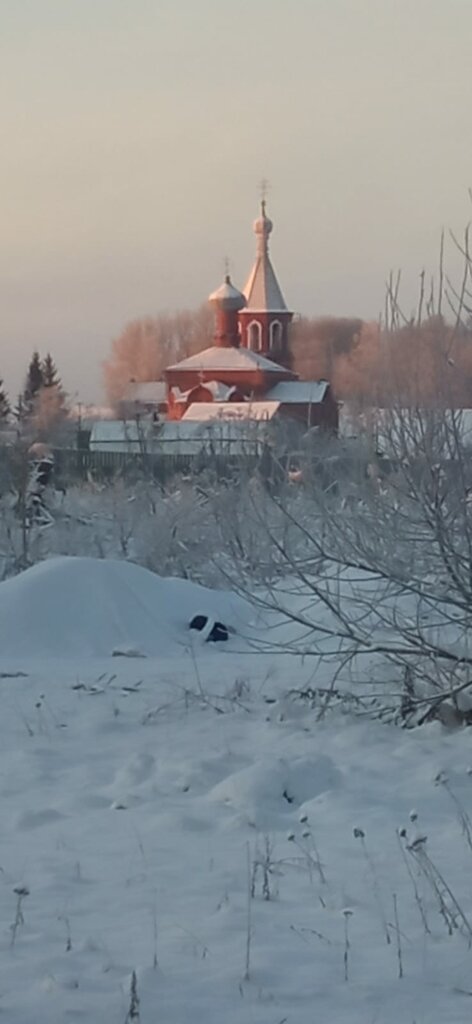 Ortodoks kiliseleri Tserkov Antoniya i Feodosiya Pecherskikh V Peredkakh, Novgorodskaya oblastı, foto