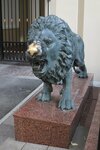 Лев (Romanov Lane No:5), park, sokak heykeli  Moskova'dan