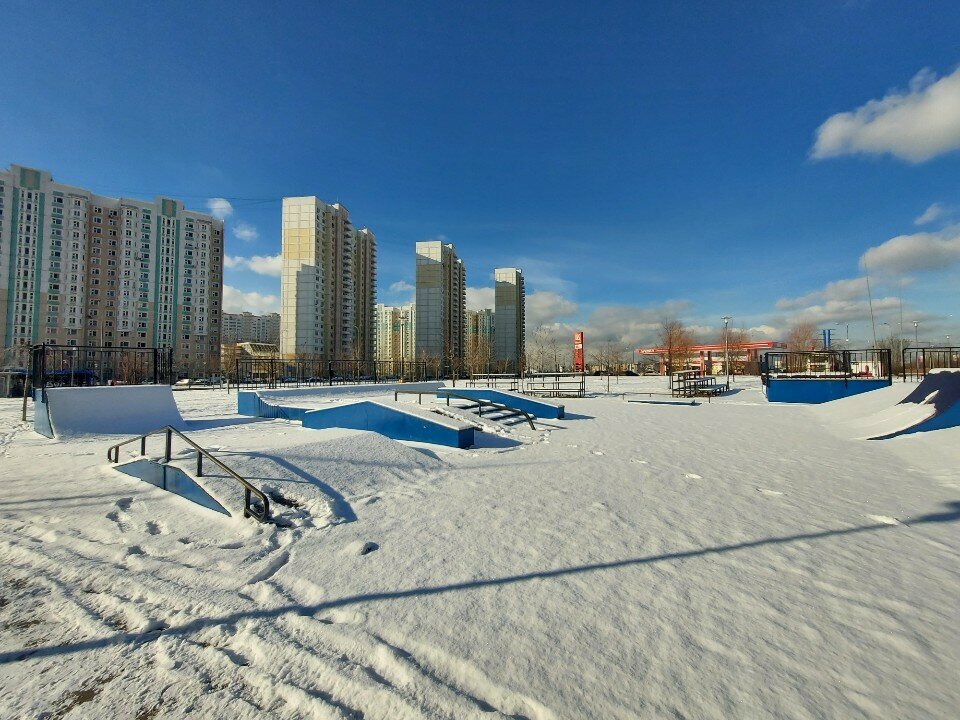 Kaykay parkı Скейт парк, Moskova, foto
