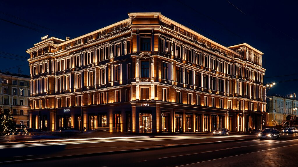 LED sistemleri Light Partners, Moskova, foto