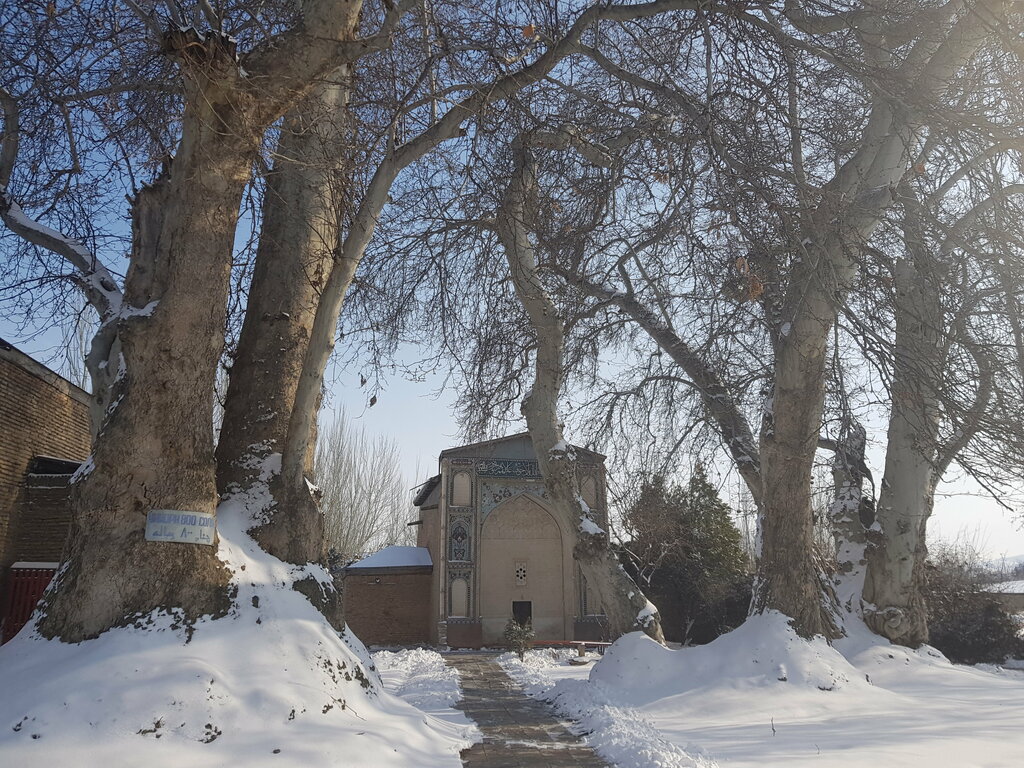 Turistik yerler Мавзолей Аджинахона, İsteravşan, foto