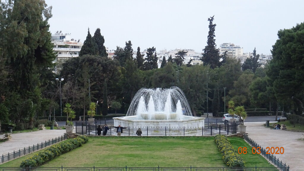 Kültür ve eğlence parkları Национальный сад, Atina, foto
