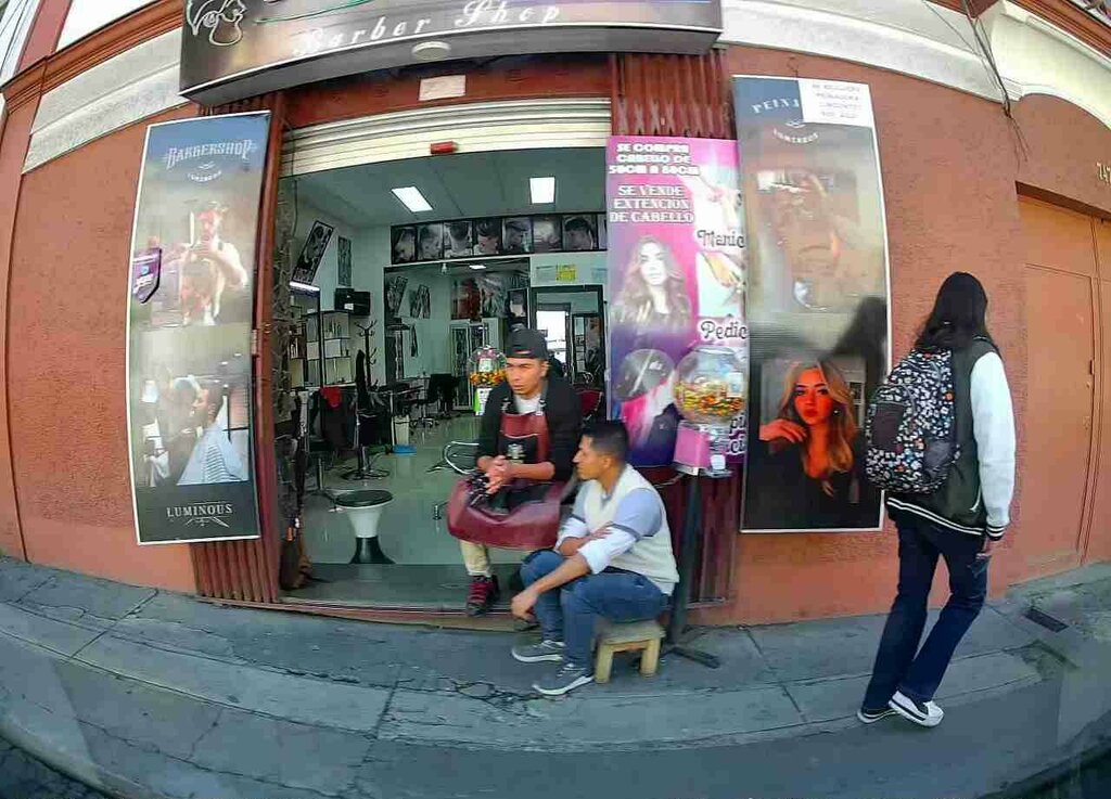 Berberler Luminous Barber Shop, La Paz, foto