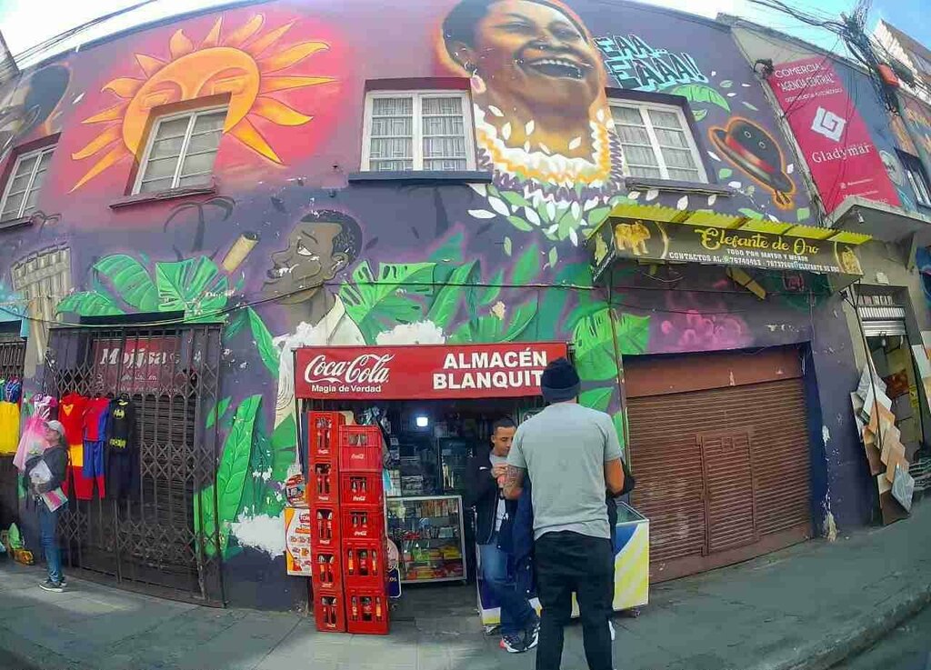 Market Blanquita, La Paz, foto