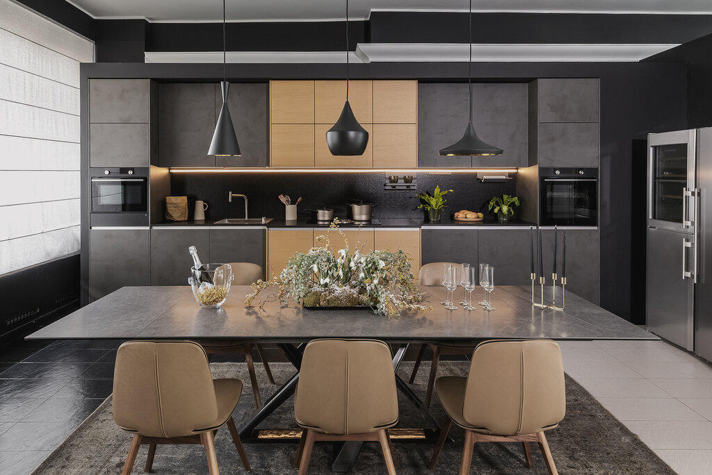 Mutfak mobilyaları Nolte, Moskova, foto