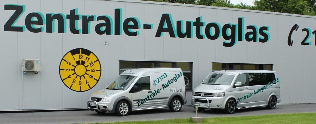 Cam ve cam ürün üreticisi Zentrale Autoglas Herford GmbH, Kuzey Ren‑Vestfalya, foto