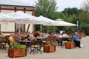 Jakobs-Hof Beelitz (Brandenburg, Potsdam-Mittelmark, Kähnsdorfer Weg, 1), restoran  Brandenburg'dan