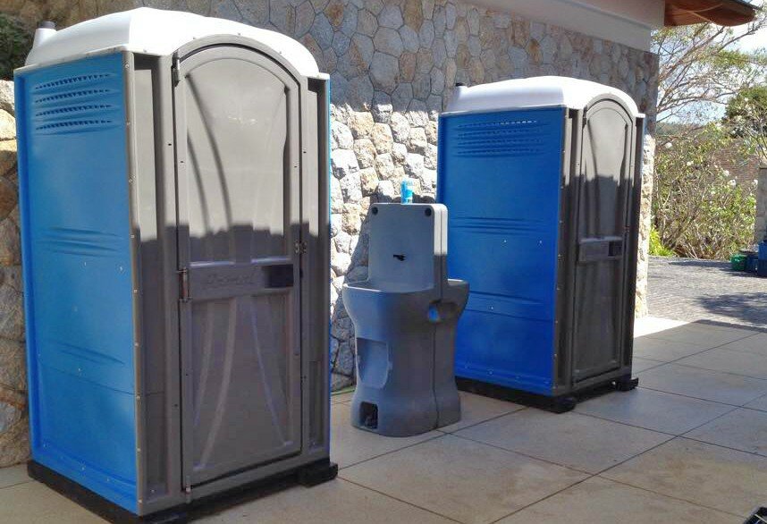 Seyyar tuvaletler Baños Wc Portátil de Colombia, Bogota, foto