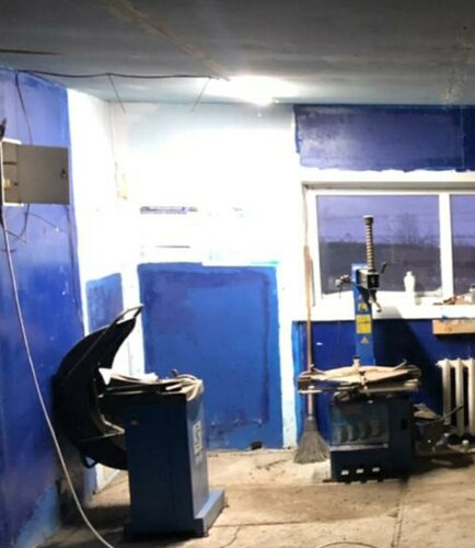 Oto lastik tamiri Шиномонтаж, İrkutskaya oblastı, foto