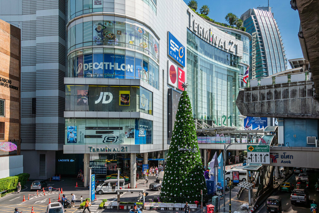 Alışveriş merkezleri Terminal 21 Asok, Bangkok, foto