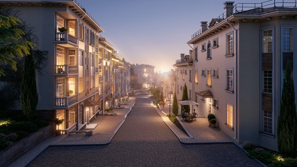 Konut blokları Ласка, Kırım Cumhuriyeti, foto