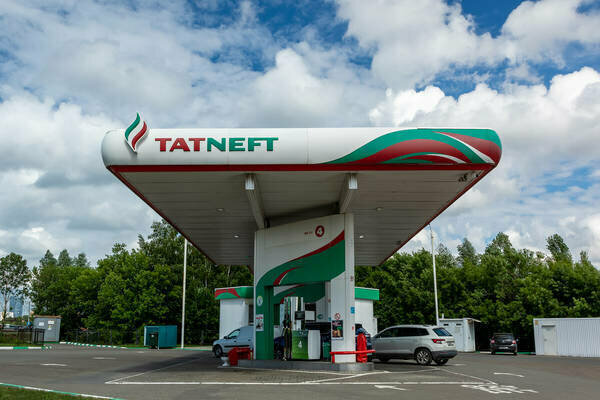 Benzin istasyonu Tatneft', Kazan, foto