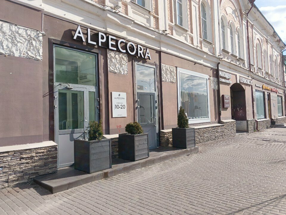 Giyim mağazası Alpecora, Ulyanovsk, foto