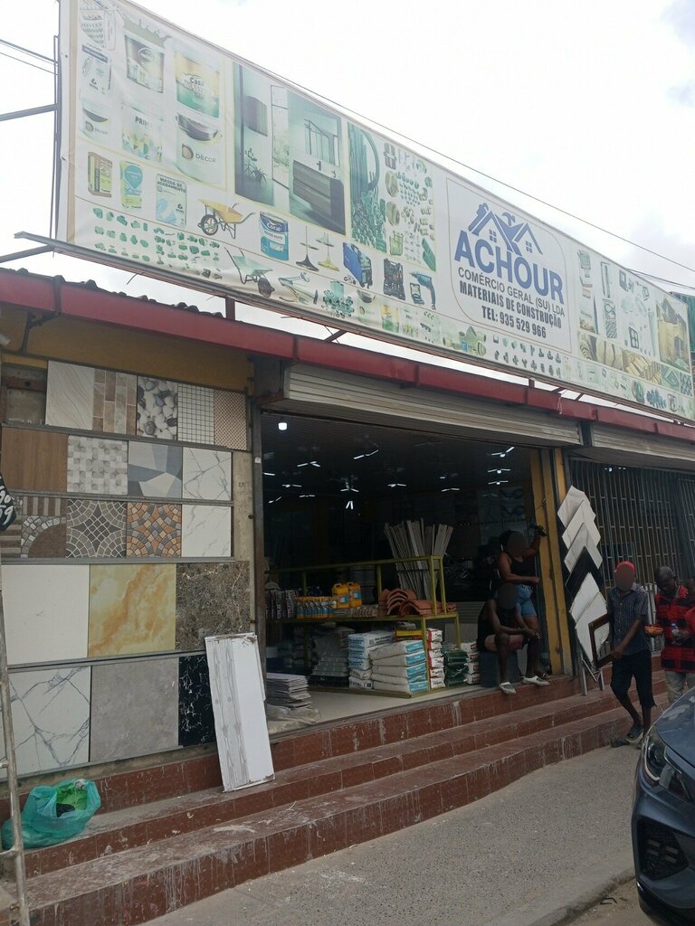 Yapı mağazası Achour comércio geral, Loanda, foto