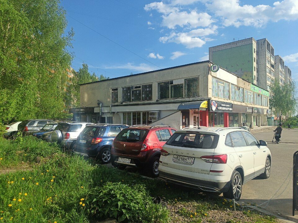 Kasap, şarküteri Myasnoy Dvor, Kostroma, foto