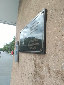 Виктор Петрович Поляничко (Orenburg Region, Orsk, Tsentralny park kultury i otdykha imeni V.P. Polyanichko), anıt levhası, anıt taş  Orsk'tan