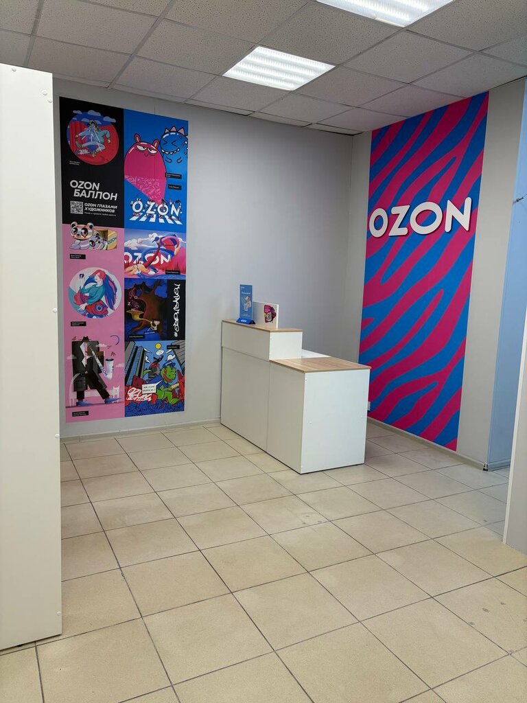 Teslimat noktası Ozon, Moskova, foto