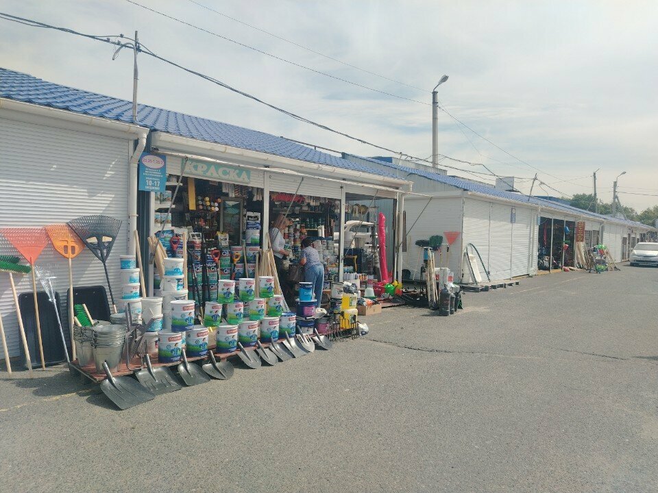 Boya ve cila malzemeleri üretim ve satış yerleri Магазин лакокрасочных материалов, Omsk, foto