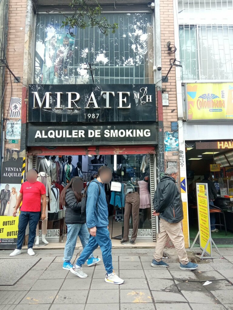 Giyim mağazası Mírate, Bogota, foto