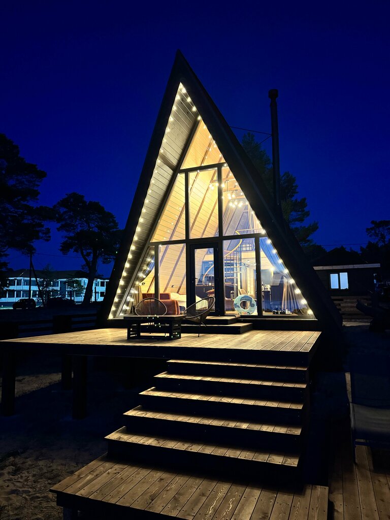 Otel Hoto A-frame, İrkutskaya oblastı, foto