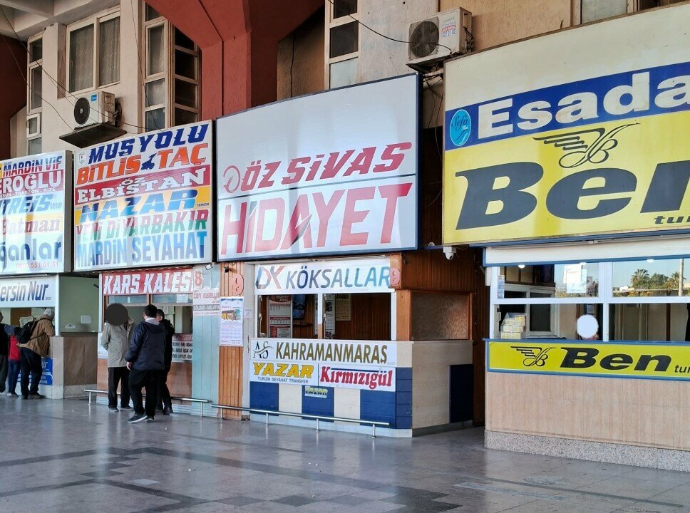 Otobüs biletleri Öz Sivas, Adana, foto
