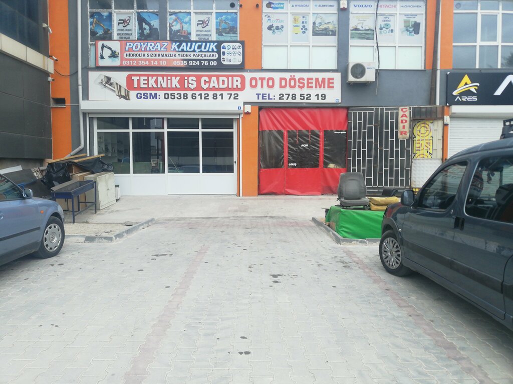 Çerçeve ve çadır yapıları Teknik İş Çadır Oto Döşeme, Ankara, foto