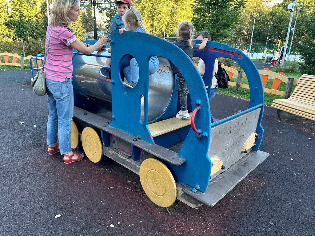 Oyun alanı Playground, Moskova, foto