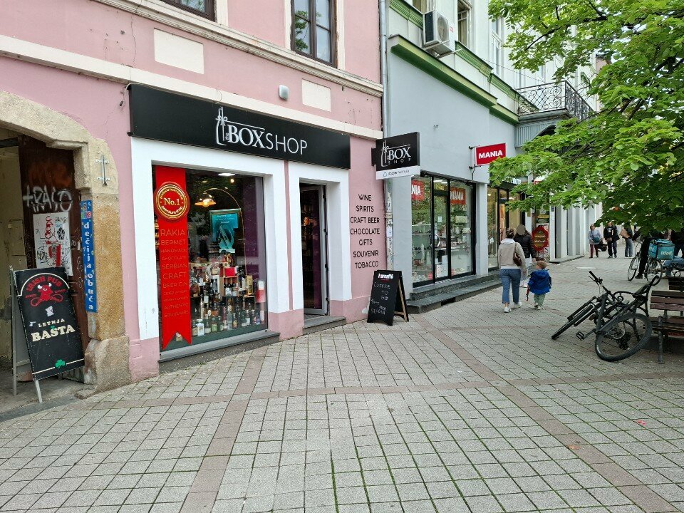 Hediyelik eşya mağazaları The Box shop, Novi Sad, foto