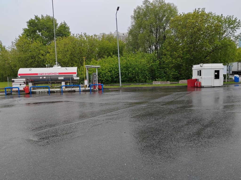 Otogaz dolum istasyonu Газ-Пропан, Moskova, foto