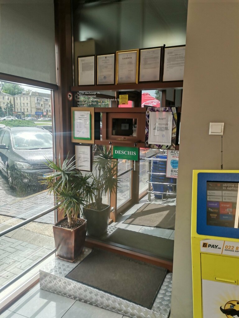 Döviz büroları Schimb Valutar, Kişinev, foto
