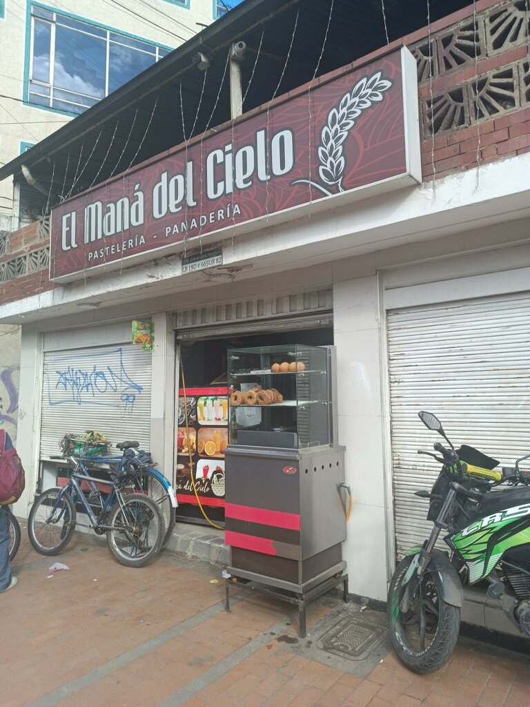Ekmek fırını El mana del cielo, Bogota, foto