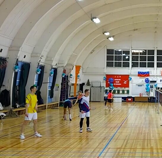Spor kulüpleri Тренировки по бадминтону, Moskova, foto