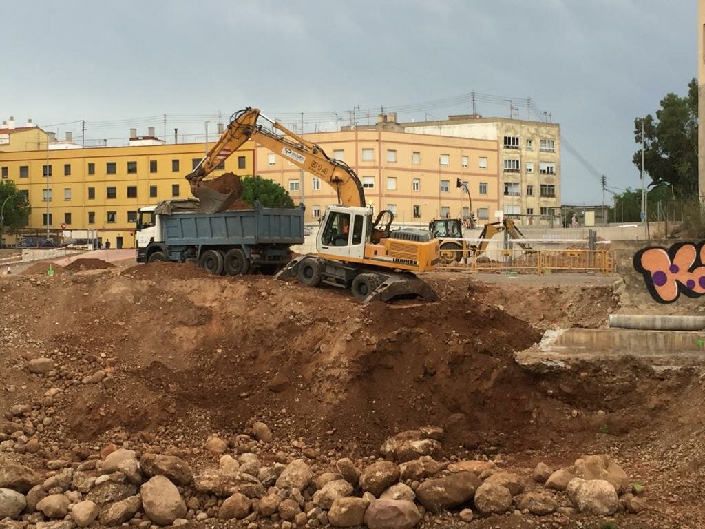 i̇nşaat firmaları Prades, movimiento de tierras, Castellon de la Plana, foto