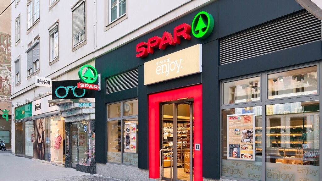 Süpermarket Spar, Viyana, foto