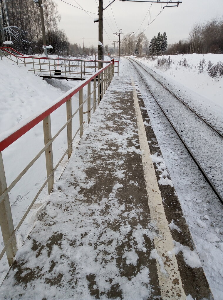 Tren istasyonu 323 км, Kostromskaya oblastı, foto
