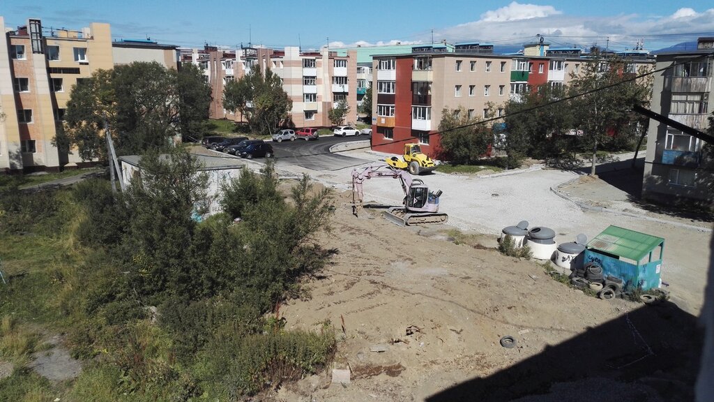 Çöp alanları Trash and garbage disposal area, Petropavlovsk, foto