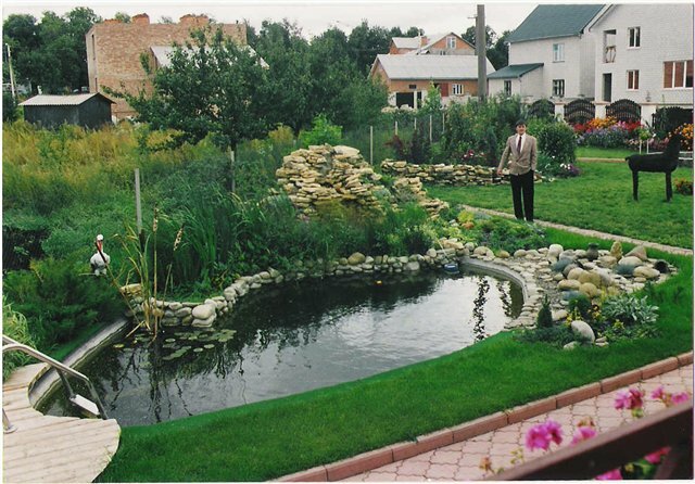 Peyzaj tasarımı OkaStroy, Orlovskaya oblastı, foto