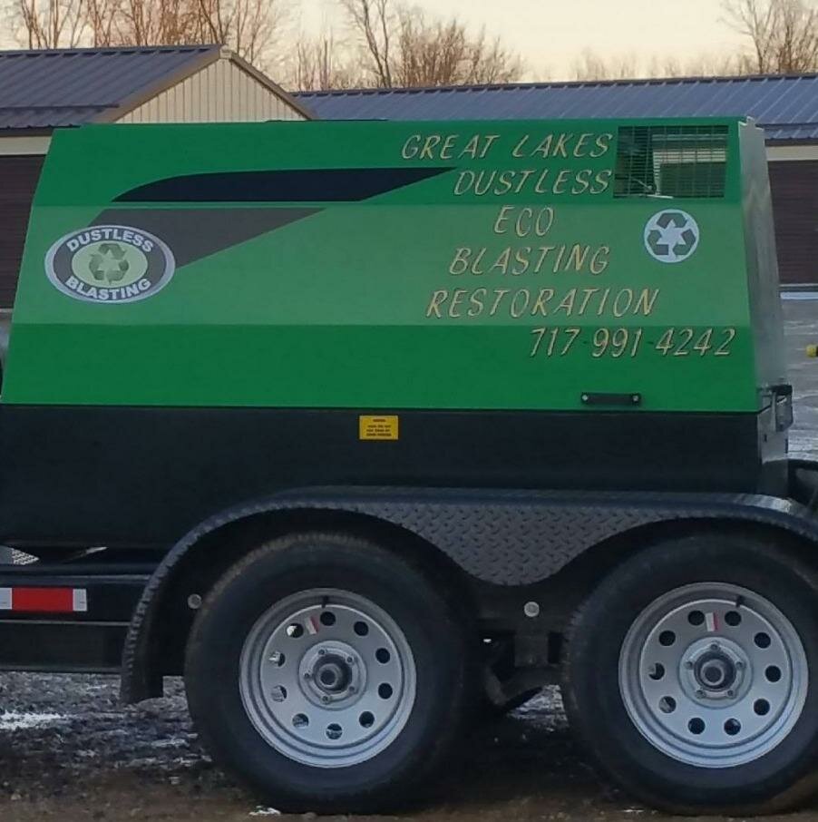 Beton ve beton ürünleri üreticileri Great Lakes Dustless Eco Blasting Restoration, Michigan Eyaleti, foto