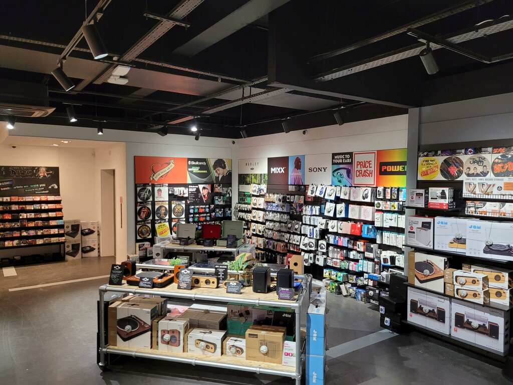 Enstrüman mağazaları Hmv, İngiltere, foto