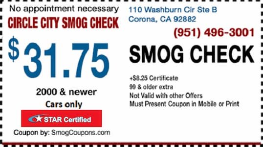 Otomobil servisi Circle City Smog Check, Corona, foto