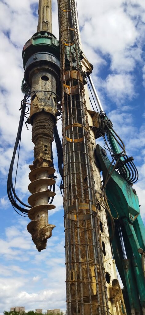 Sondaj çalışmaları Mostiopori, Moskova, foto