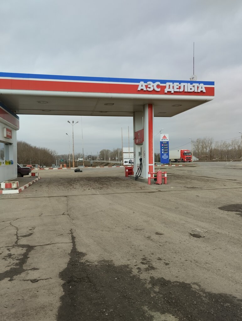 Benzin istasyonu Delta, Penzenskaya oblastı, foto